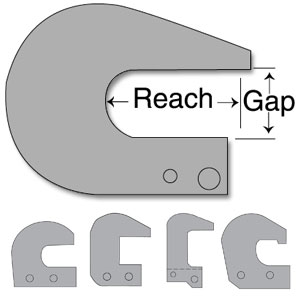 Rivet Squeezer C Yokes | Skinpins